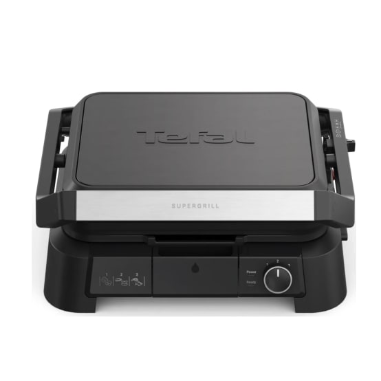 Grill viande 2000w 600cm2 noir GC5108E0 Tefal - Gamm vert