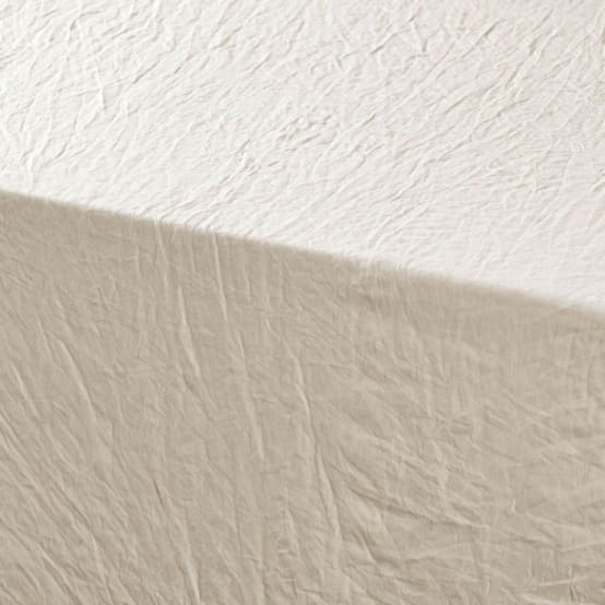 Nappe Microfibre "Suzy" 140x240cm Naturel - Gamm vert