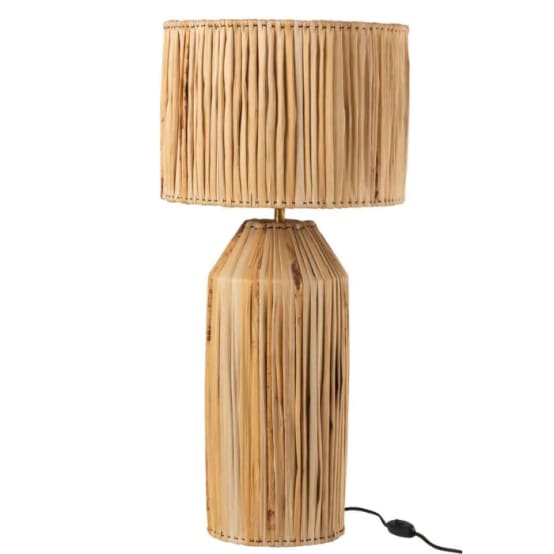 Lampe à Poser Design "Hanna" 81cm Naturel - Gamm vert