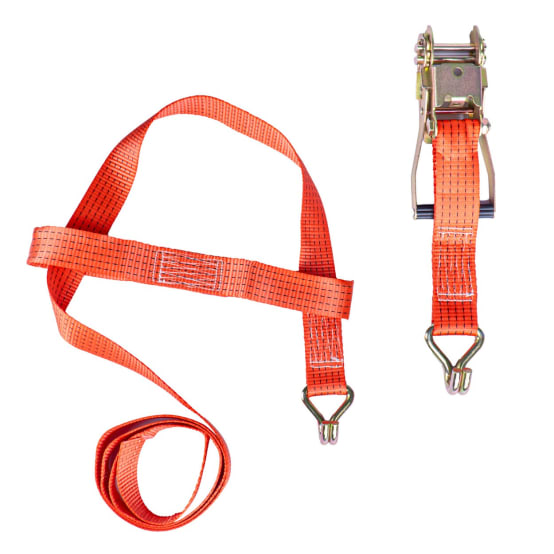 Sangle Attache Avec Tendeur Et Entretoise 5t 5000kg 50mm 3m - Gamm vert