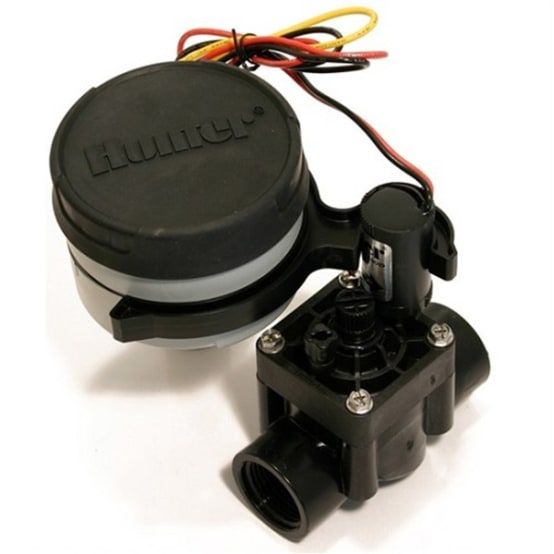 Vanne programmable 9v 1 avec electrovanne NODE-100-VALVE-B Hunter - Gamm vert