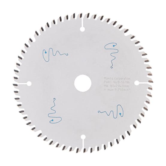 Lame pour scie circulaire TCT spécialisé MAKITA B-56786 165x20mm, 60 ...