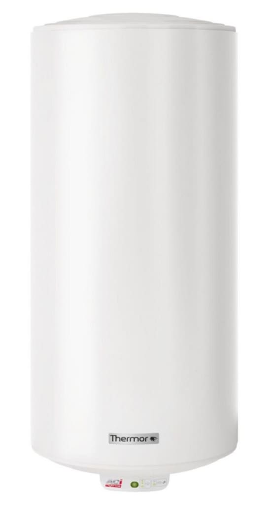 Chauffe-eau électrique vertical mural DURALIS 50L ACI hybride - THERMOR - 241057 - Gamm vert