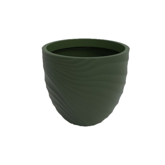 Pot de fleurs rond dune 110l - Gamm vert