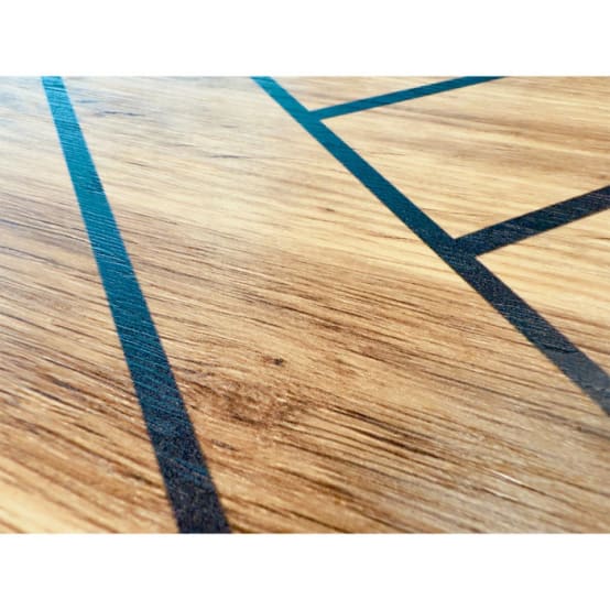 Ensemble Meuble TV "Switch Lamel VII" 340cm Gris & Naturel - Gamm vert