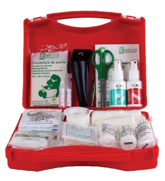 Trousse de secours ASEP BTP 10 - ESCULAPE - 7221405 - Gamm vert
