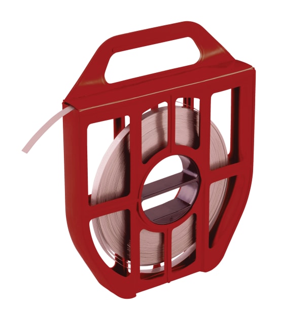 Feuillard inox L12,7mm en 30m - SERFLEX - UB1/2 - Gamm vert