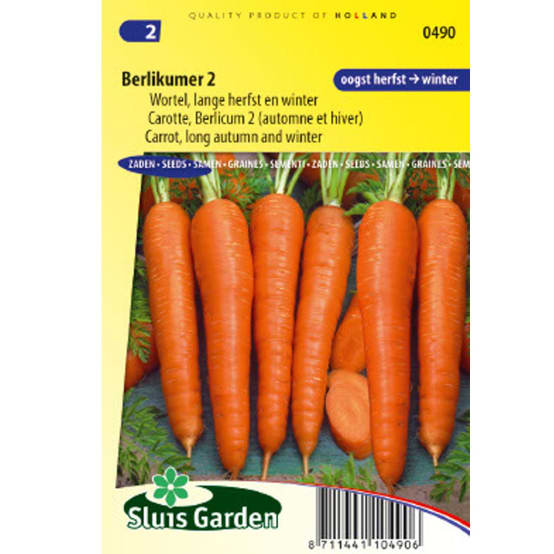 Carotte Berlicum 2 le sachet de 3600 graines (5g) - Gamm vert