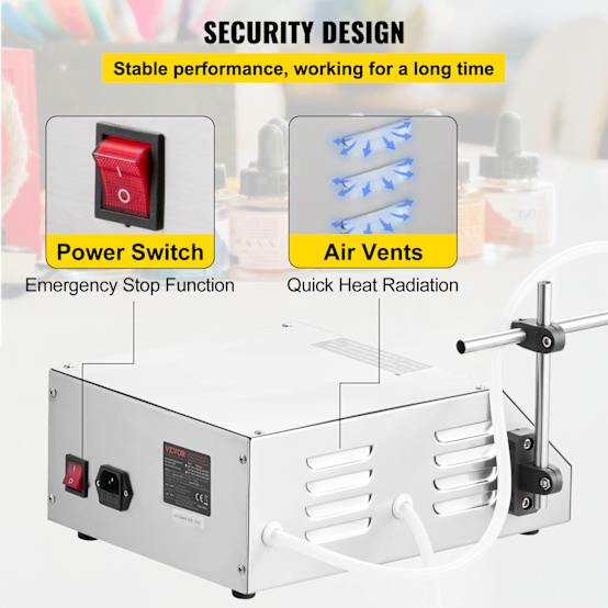 Machine remplissage liquide numérique 5 ml-3500 ml, remplisseur anti ...