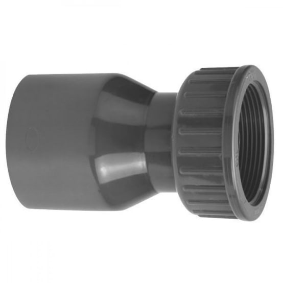 jardiboutique - Union en deux pièces ø 50 X 1 pouce 1/2, Raccord ...