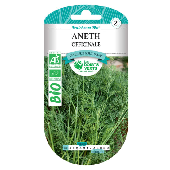 Graines Aneth BIO Les Doigts Verts - Gamm vert