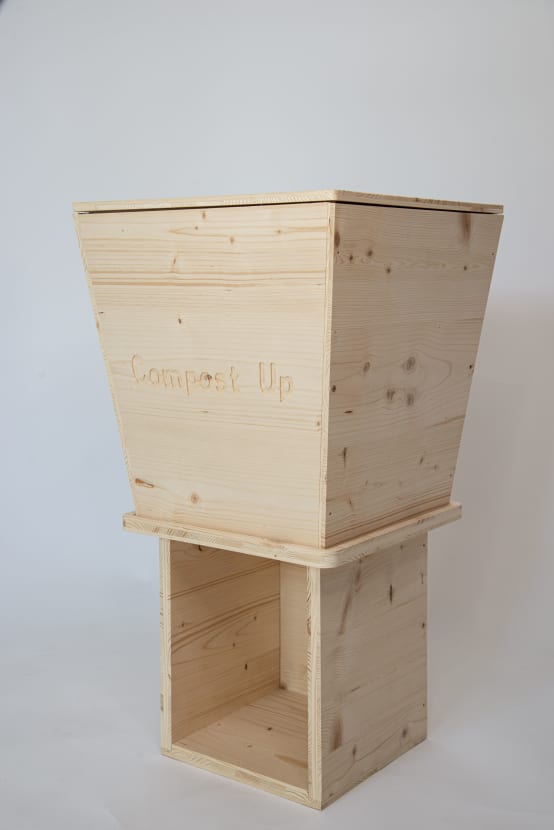 Compost UP 10L Lombricomposteur individuel en bois pour 1 personne ...