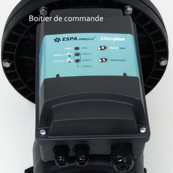 Pompe à vitesse variable de piscine 50 m3 PP25505 Espa - Gamm vert