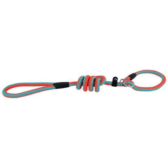 Laisse lasso corde fluo orange et bleu Taille : T3 DOOGY CLASSIC - Gamm ...