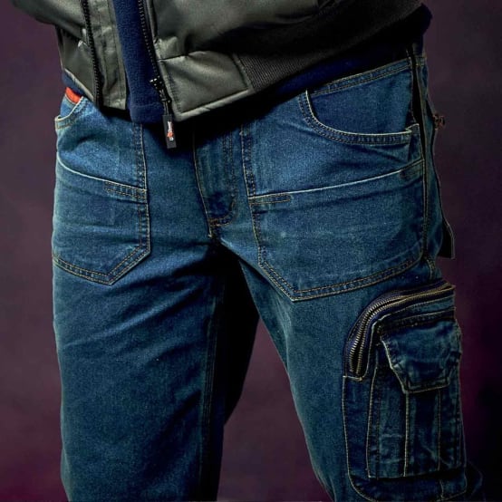 Pantalon de travail Jean TRAFFIC | ST071RJ - Upower - Gamm vert