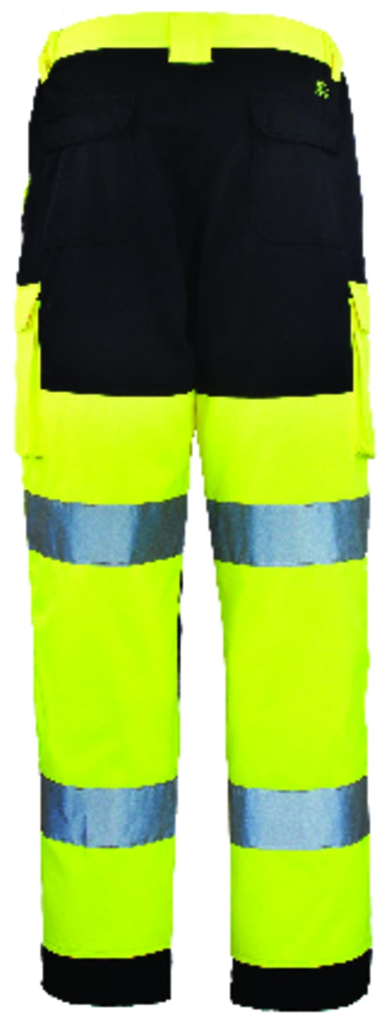 Pantalon de travail homme à haute visibilité multipoches PATROL hi-viz ...