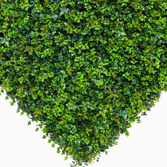 Lierre Mur vegetal artificiel plaque de 1m par 1m - Gamm vert