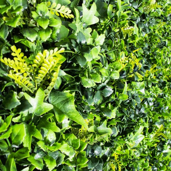 Lierre Mur vegetal artificiel plaque de 1m par 1m - Gamm vert