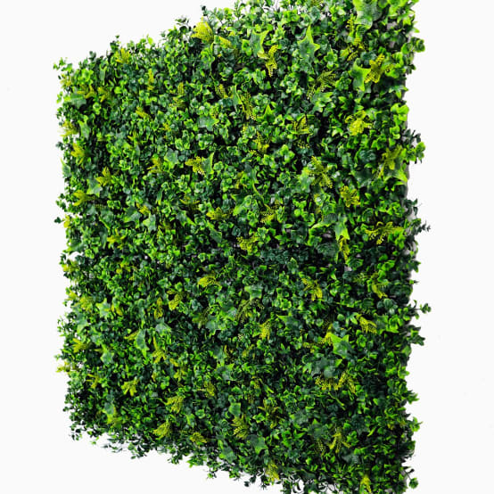 Lierre Mur vegetal artificiel plaque de 1m par 1m - Gamm vert