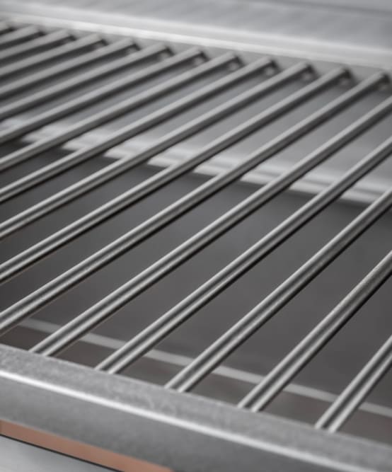 Grill Ouvert Lite Sans Base Réfractaire - Acier Inoxydable - 2 Brûleurs ...