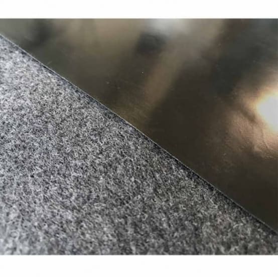 Bâche de bassin 350 microns noir - Lueur 11.50 m, Largeur 5 m - Gamm vert