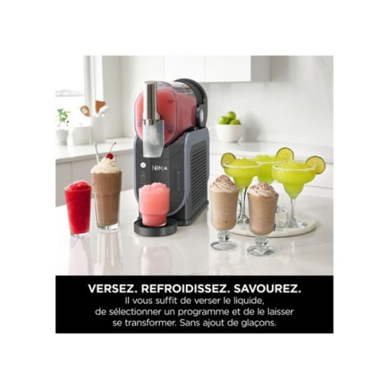 Machine a Glace - Sorbetiere Machine a boissons glacées et granitées NINJA - Slushi FS301EU ...
