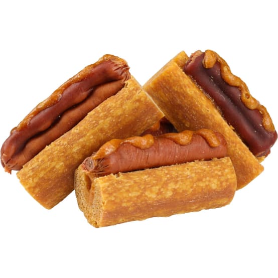 Flamingo - Friandises Fast Food Hot-dog avec poulet 112 g pour chien ...