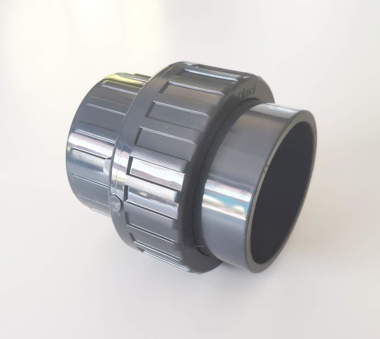 Racord Union 3 pièces ø 63 mm intérieur à coller des 2 côtés PVC ...