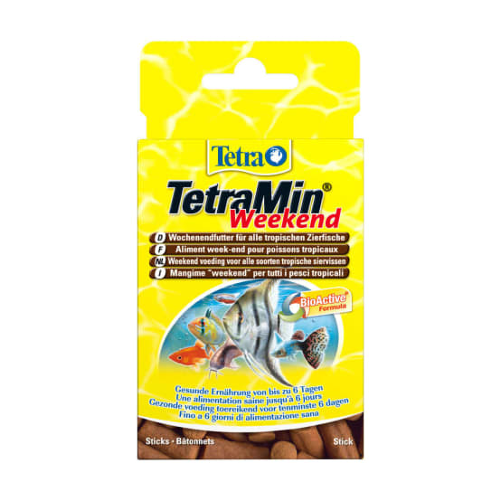 Alimentation poissons mini-blocs weekend 20 sticks – TETRA - Gamm vert