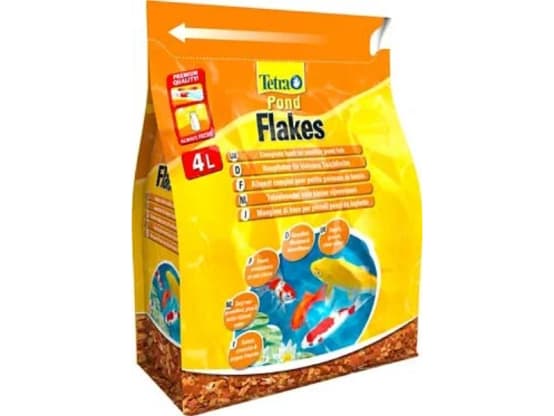 Aliment complet poissons de bassin flocons 4L – TETRA - Gamm vert
