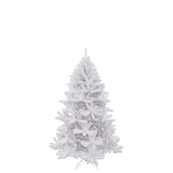 Sapin Icelandic Iridescent blanc - 343 branches - Ø.94 x H.155 cm - Gamm vert