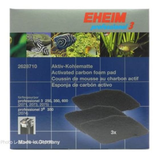 Mousse de filtration au charbon pour filtres 2071 à 2075 (x3) - Gamm vert
