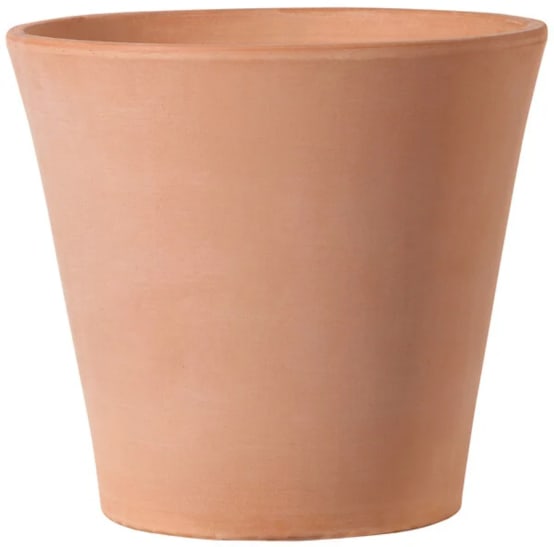 Pot Cono White Terre Cuite Terre Rosée - DEROMA - Gamm vert