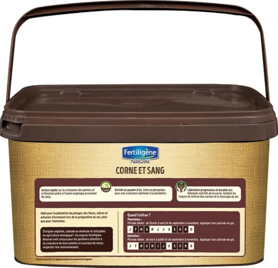 Engrais Corne et Sang Organique - NATUREN - Gamm vert