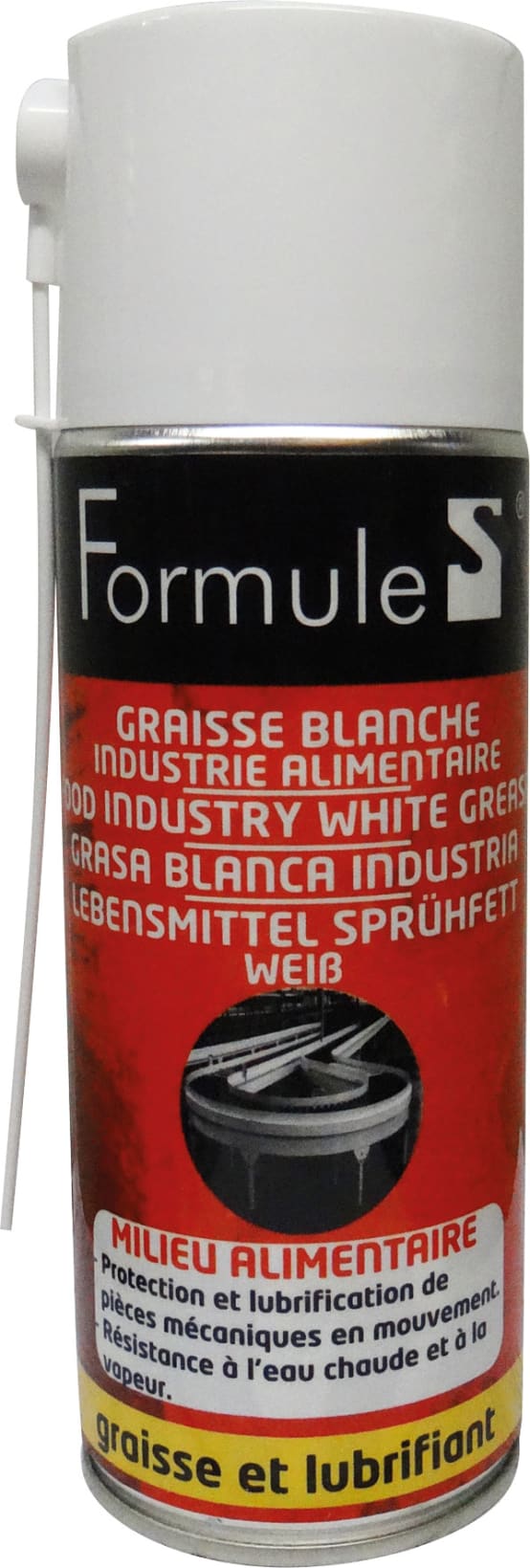 Formule S - Graisse alimentaire - Aérosol 400 ml - Gamm vert