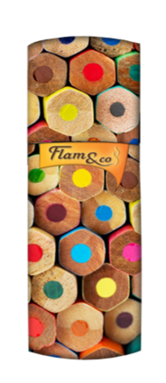 Flam&co - Allumettes extra-longues L.10 cm (x45) - Gamm vert