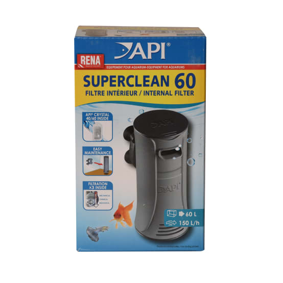 Filtre pour Aquarium API SUPERCLEAN 60 - Gamm vert