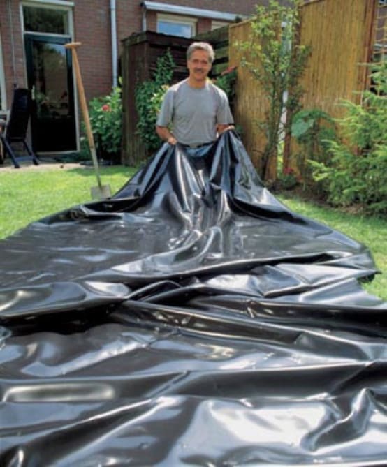 Bâche Bassin EPDM 30x6,68 m 1 mm - UBBINK - Gamm vert