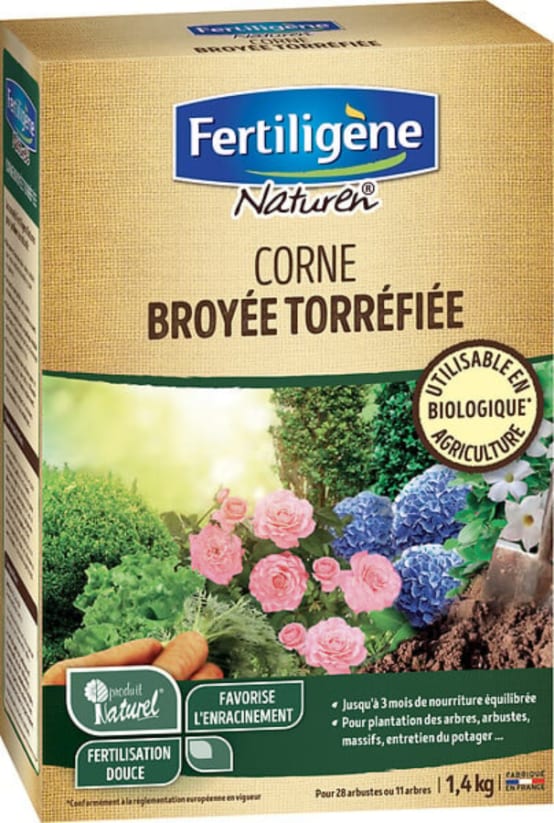Engrais corne broyée torréfiée – NATUREN - Gamm vert