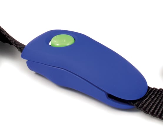 Clik'r™ clip clicker de dressage pour chien fixation laisse - Gamm vert