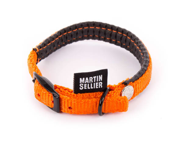 Collier Confort Nylon Orange – MARTIN - Gamm vert