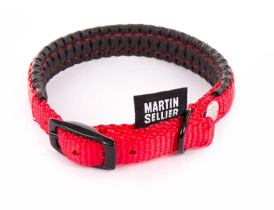 Collier confort nylon rouge – MARTIN - Gamm vert
