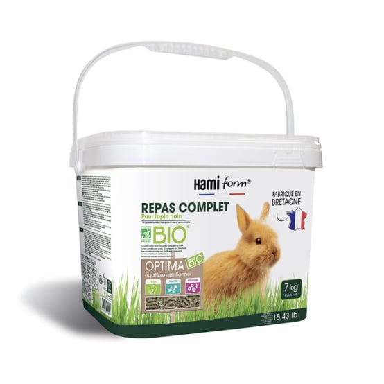 Repas Complet BIO Lapin Nain – HAMI FORM - Gamm vert