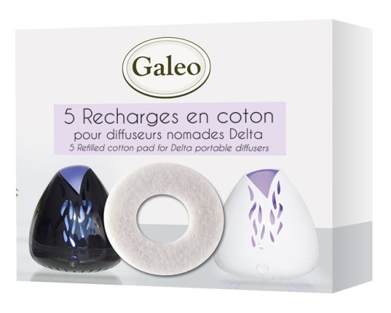 Recharges en coton pour diffuseurs nomade - Gamm vert