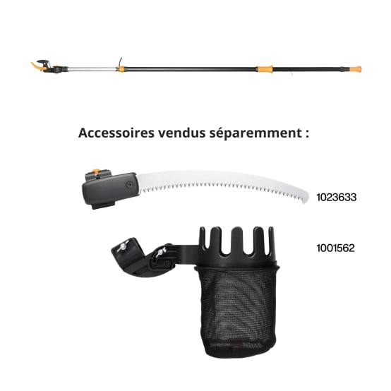 Coupe-branches télescopique Fiskars PowerGearTM X, (UPX86) - Fiskars - Gamm vert