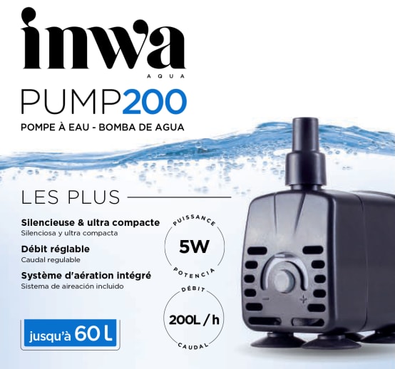 INWA - Pompe à eau PUMP 200 - Gamm vert