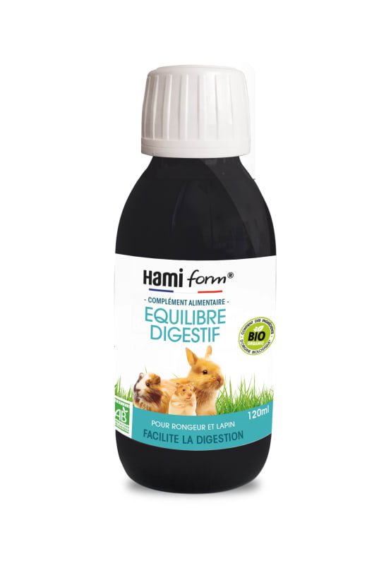 Complément alimentaire Équilibre Digestif bio rongeurs 120 ml - Gamm vert