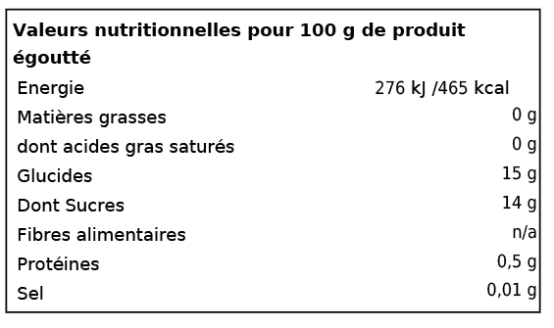 Pur jus de 4 fruits rouges bio 1L - Gamm vert