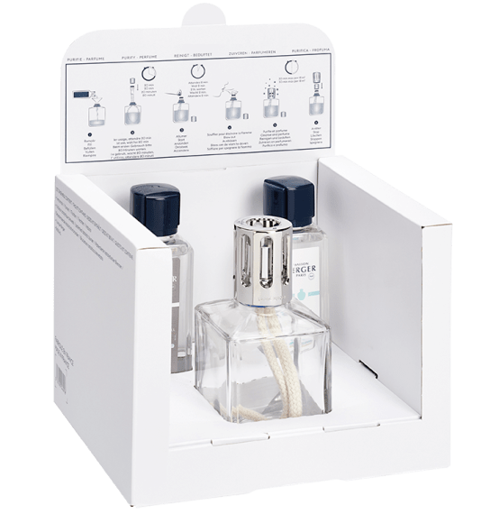 Maison Berger - Coffret Essentiel Carre+ 2 Parfums 250ml - Gamm vert