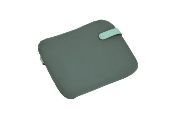 Fermob - Galette de chaise Color Mix Vert safari L.30 x l.38 cm - Gamm vert